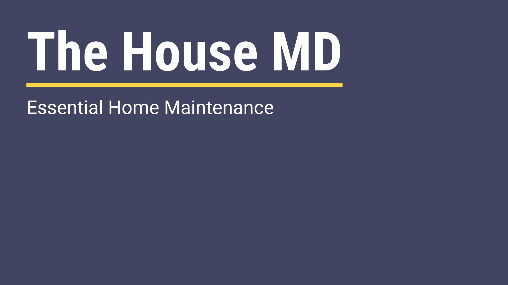Why Keeping Up with Basic Home Maintenance is Essential for Every ...